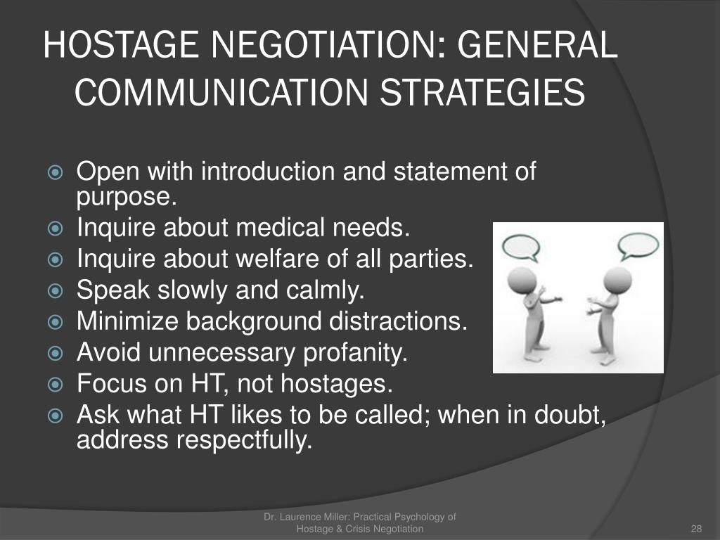 PPT - PRACTICAL PSYCHOLOGY OF HOSTAGE AND CRISIS NEGOTIATION laurence ...