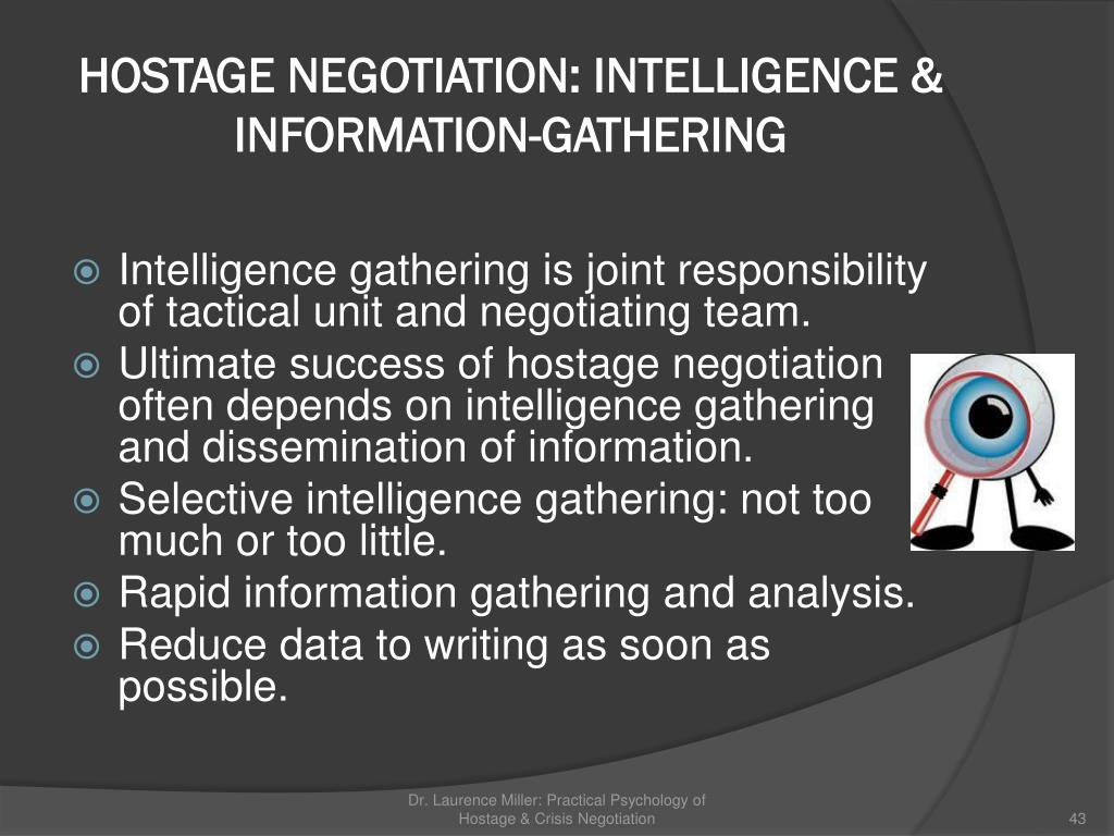 PPT - PRACTICAL PSYCHOLOGY OF HOSTAGE AND CRISIS NEGOTIATION laurence ...