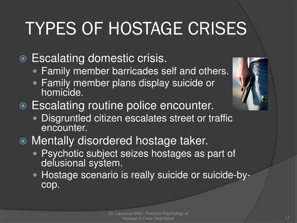 PPT - PRACTICAL PSYCHOLOGY OF HOSTAGE AND CRISIS NEGOTIATION laurence ...