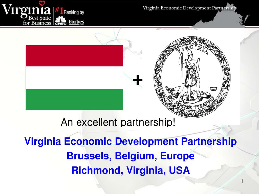 PPT - Virginia Economic Development Partnership Brussels, Belgium ...