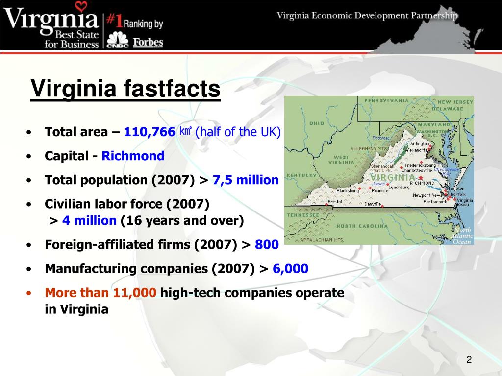 PPT - Virginia Economic Development Partnership Brussels, Belgium ...