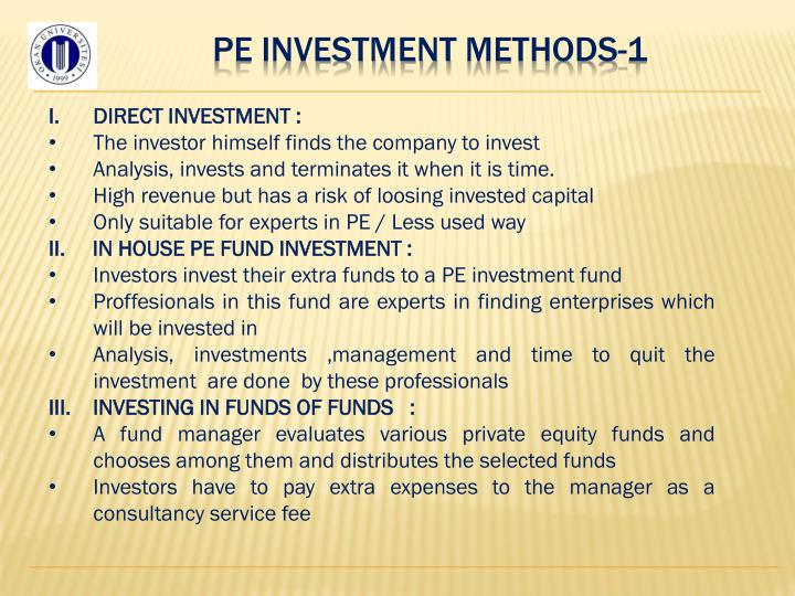 PPT - PrIVATE EQUITY PowerPoint Presentation - ID:1680805