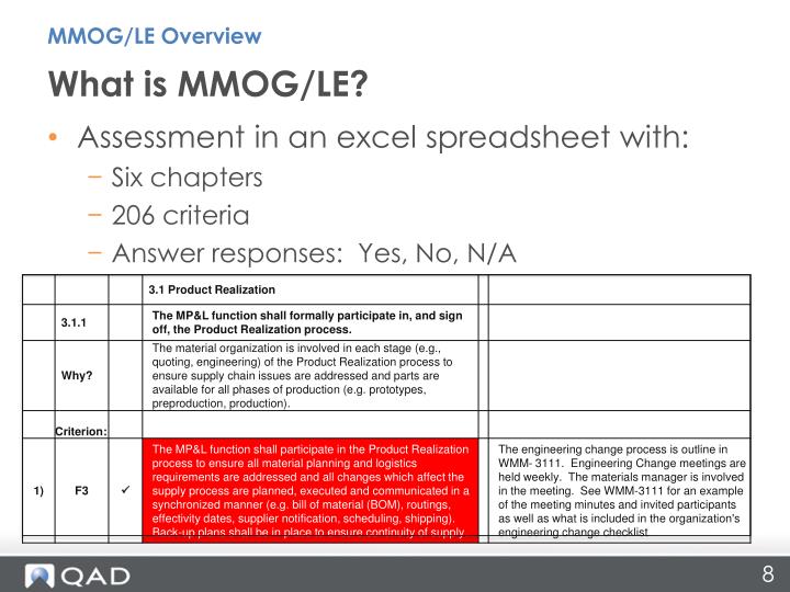 PPT - MMOG/LE - Tips for Complying with the OEM Submission PowerPoint ...