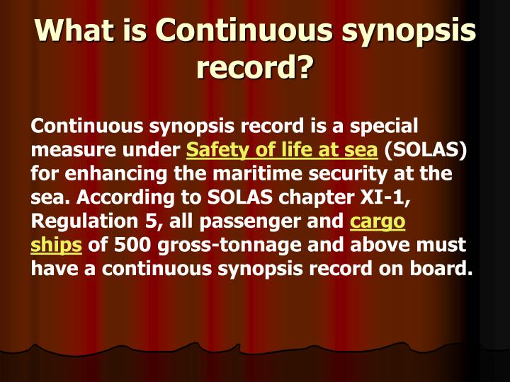 PPT - REGISTRATION OF SHIPS PowerPoint Presentation - ID:1680964