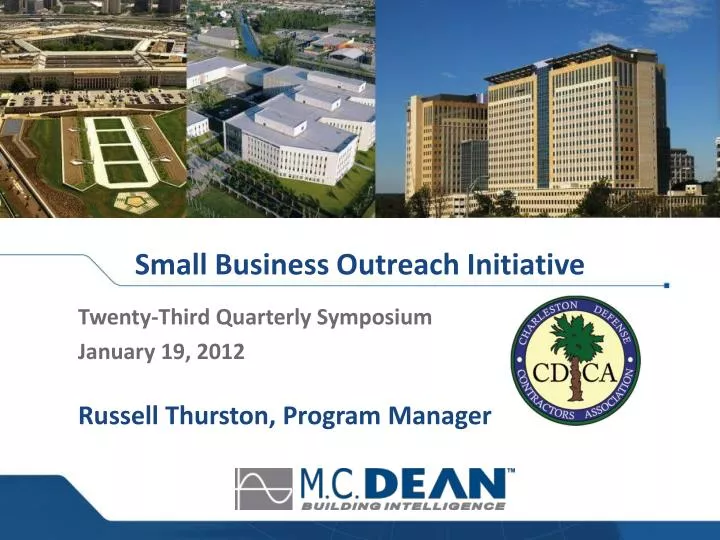 PPT - Small Business Outreach Initiative PowerPoint Presentation, free ...