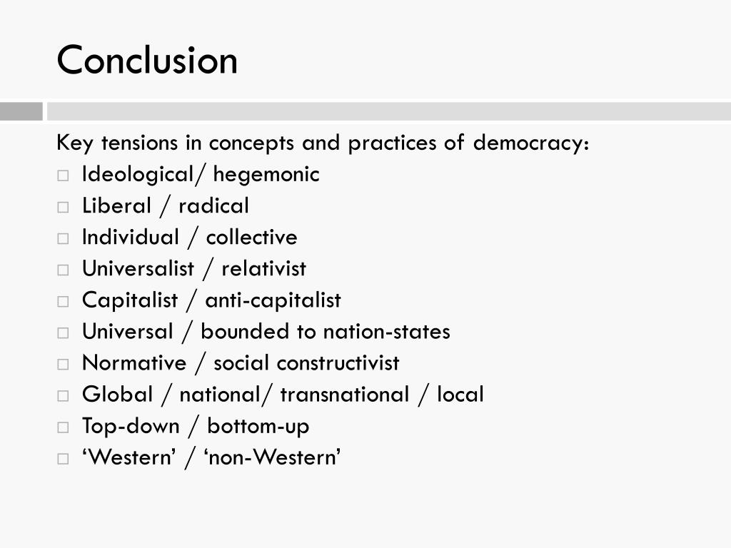PPT - Political sociology: Democracy PowerPoint Presentation, free ...