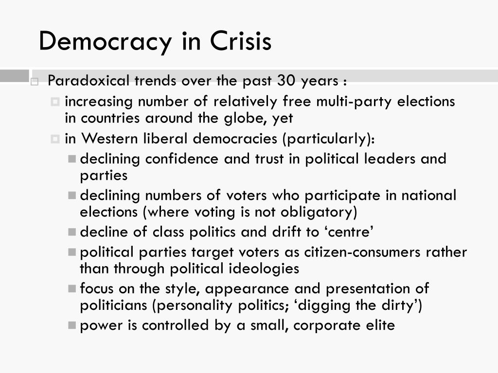 PPT - Political sociology: Democracy PowerPoint Presentation, free ...