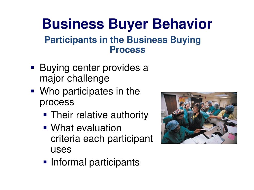 PPT - Business Markets and Business Buying Behavior PowerPoint ...