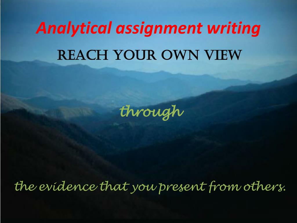 PPT - Building an argument by synthesising different authors’ ideas ... PPT - Building an argument by synthesising different authors’ ideas ...