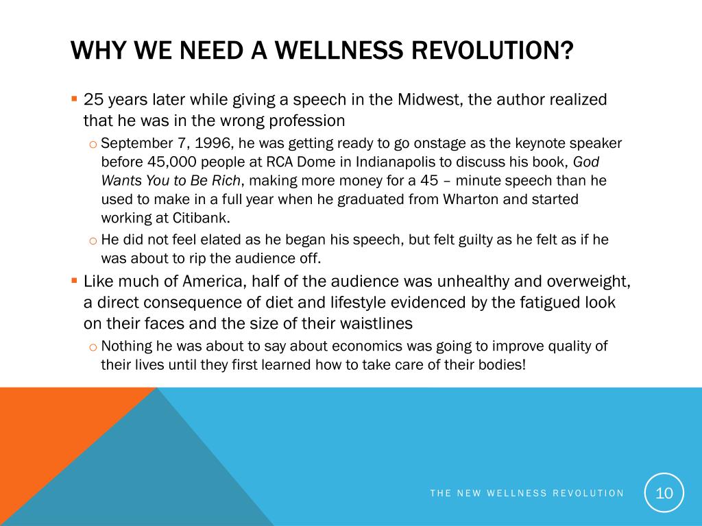 PPT - The New Wellness Revolution Book Review PowerPoint Presentation ...