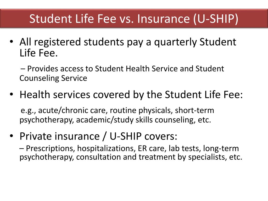PPT - An Introduction to Healthcare & Insurance at The University of ...