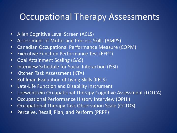 PPT - Mental Health & Mental Illness in Occupational Therapy Practice ...