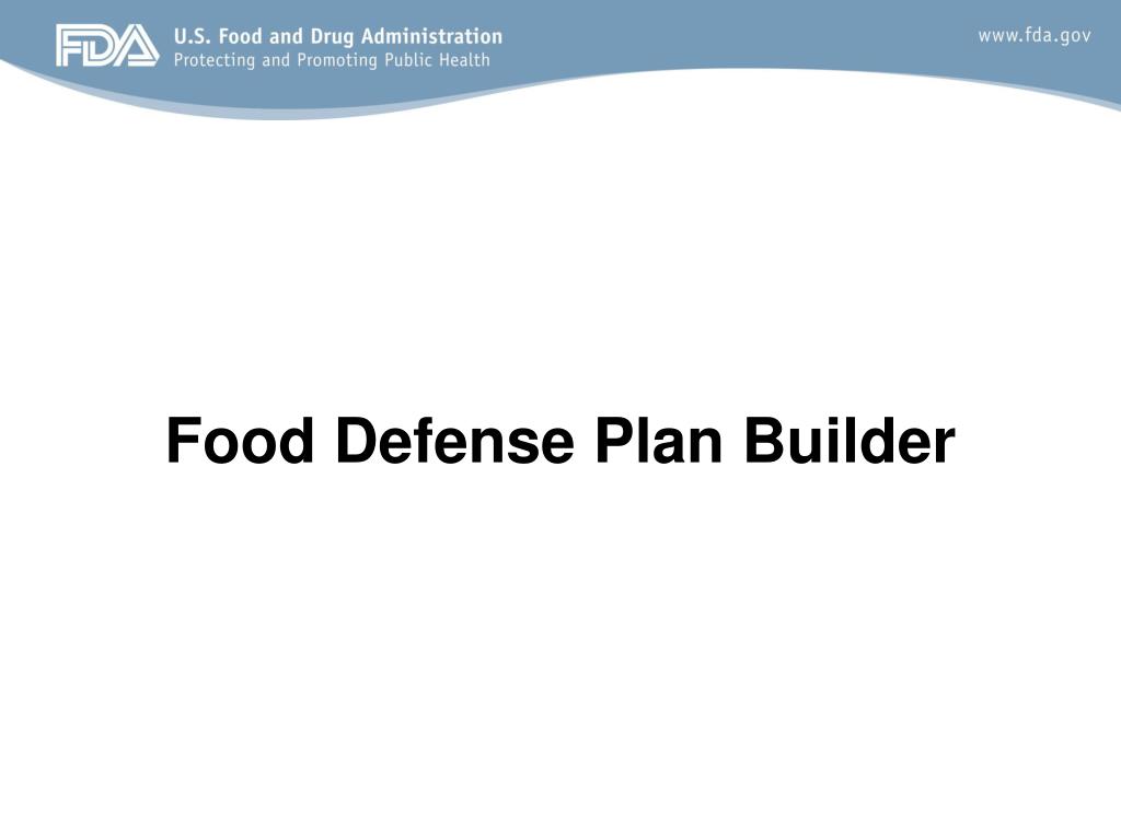 PPT - Jason P. B ashura, MPH, RS Senior Food Defense Analyst Food ...