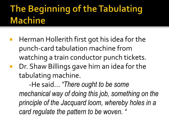 PPT - Herman Hollerith PowerPoint Presentation - ID:1682463