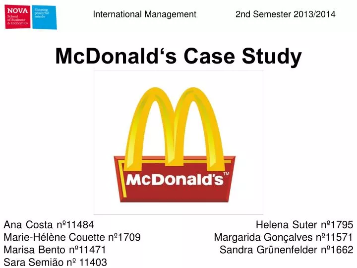 PPT - McDonald‘s Case Study PowerPoint Presentation, free download - ID:1682496