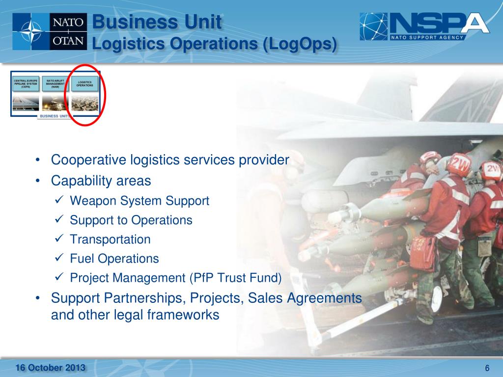 PPT - NATO Support Agency (NSPA) “ We are (Smart) Support … one year on ...