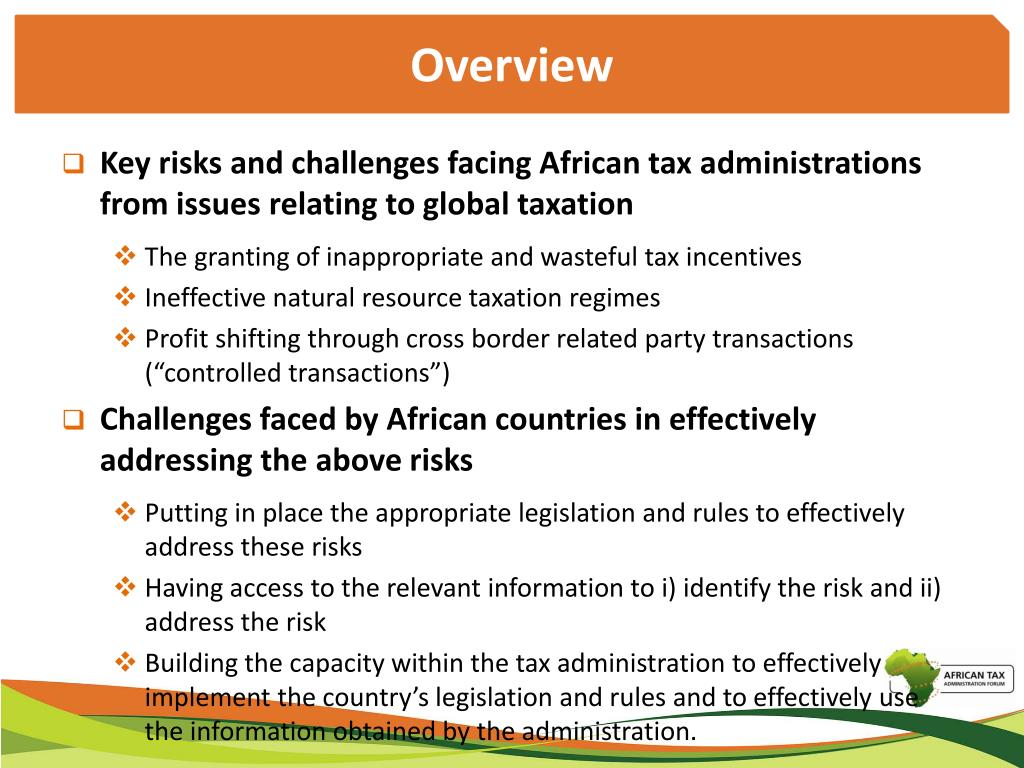 PPT - ATAF Consultative Conference on New Rules of the Global Tax ...