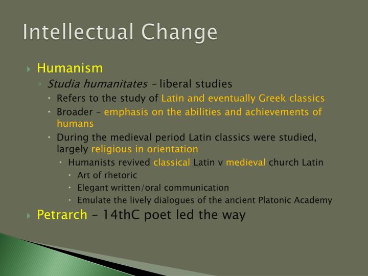 PPT - Evolution Italian Renaissance/Intellectual Hallmark PowerPoint ...