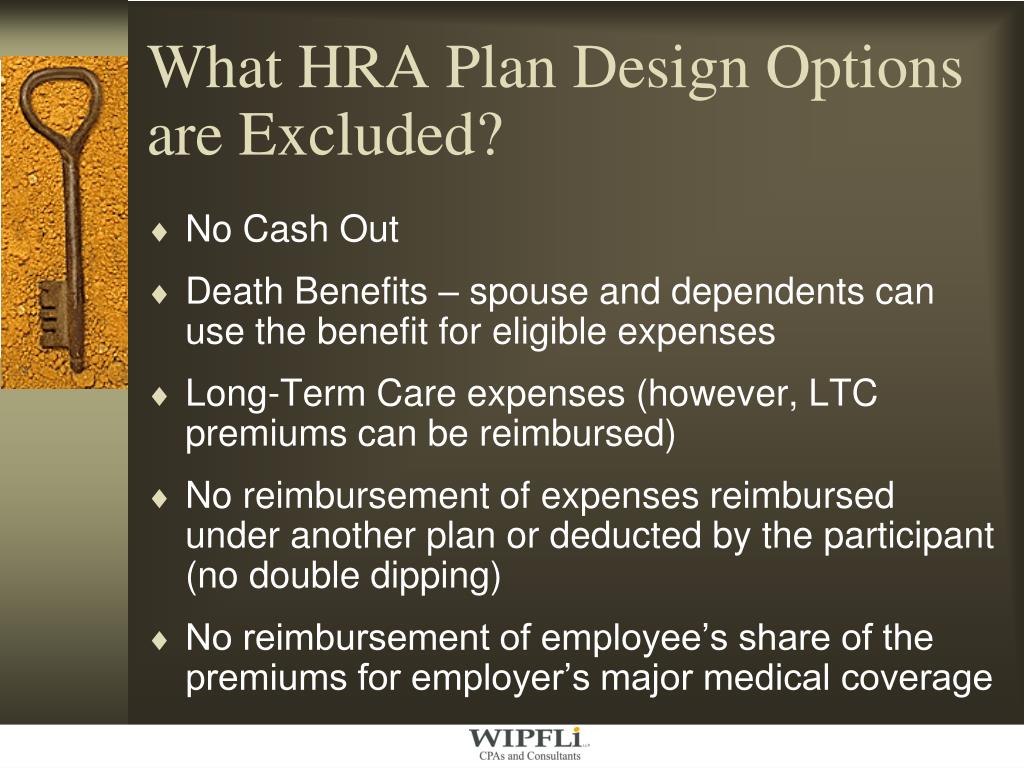 PPT - Taxability and Reporting Related To Cafeteria (125) plans, HRAs ...