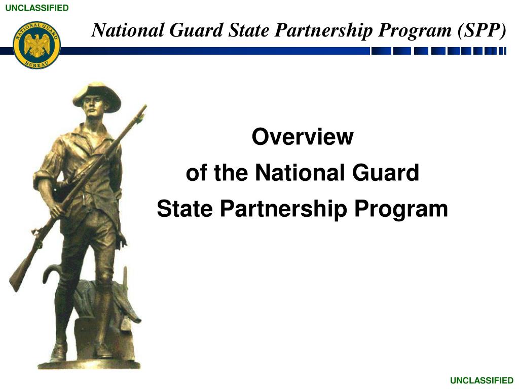 Ppt Overview Of The National Guard State Partnership Program