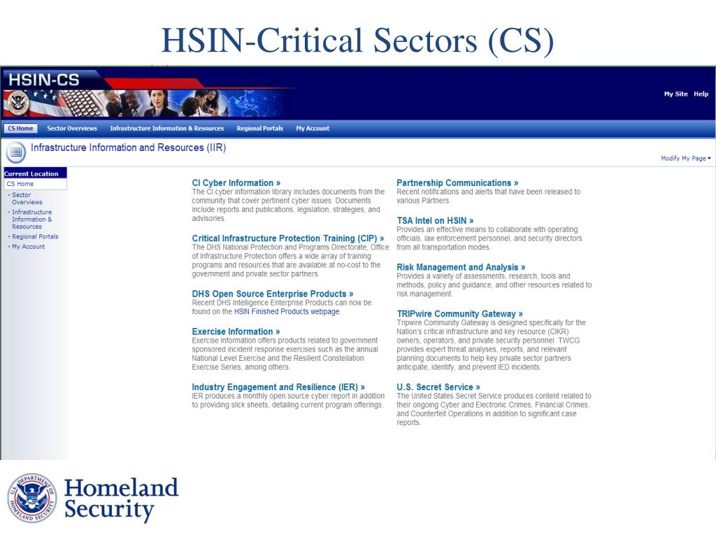 PPT - The Future of Homeland Security with the Commercial Facilities ...