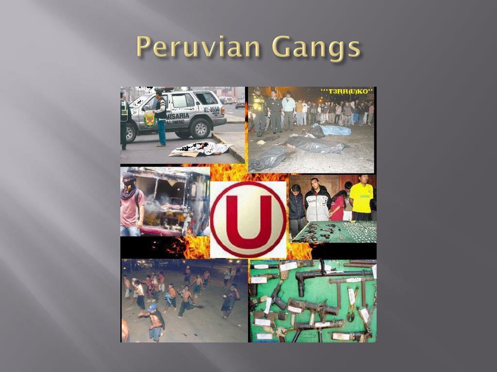 PPT - Gang Violence in Central and Southern America PowerPoint ...