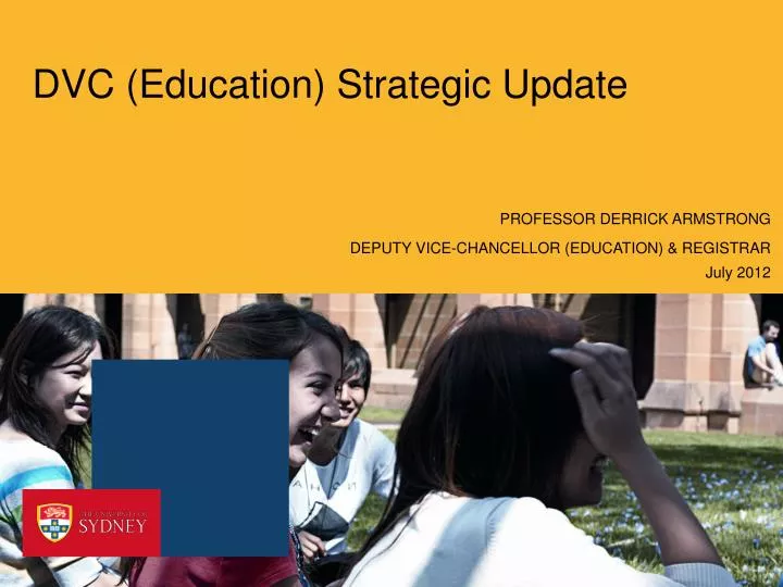 PPT - DVC (Education) Strategic Update PowerPoint Presentation, free download - ID:1682872