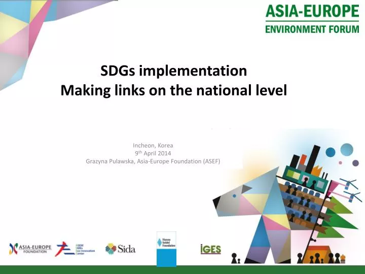 PPT - SDGs implementation Making links on the national level PowerPoint ...