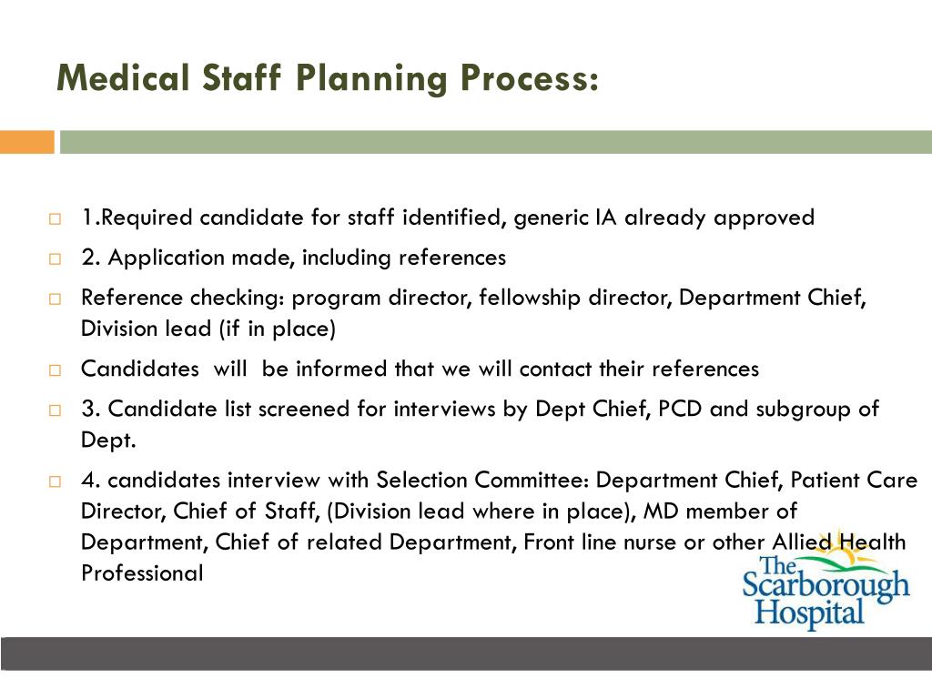 PPT - Physician Workforce Planning The Scarborough Hospital PowerPoint ...