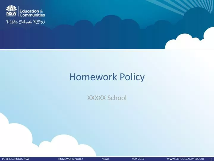 PPT - Homework Policy PowerPoint Presentation, free download - ID:1683074