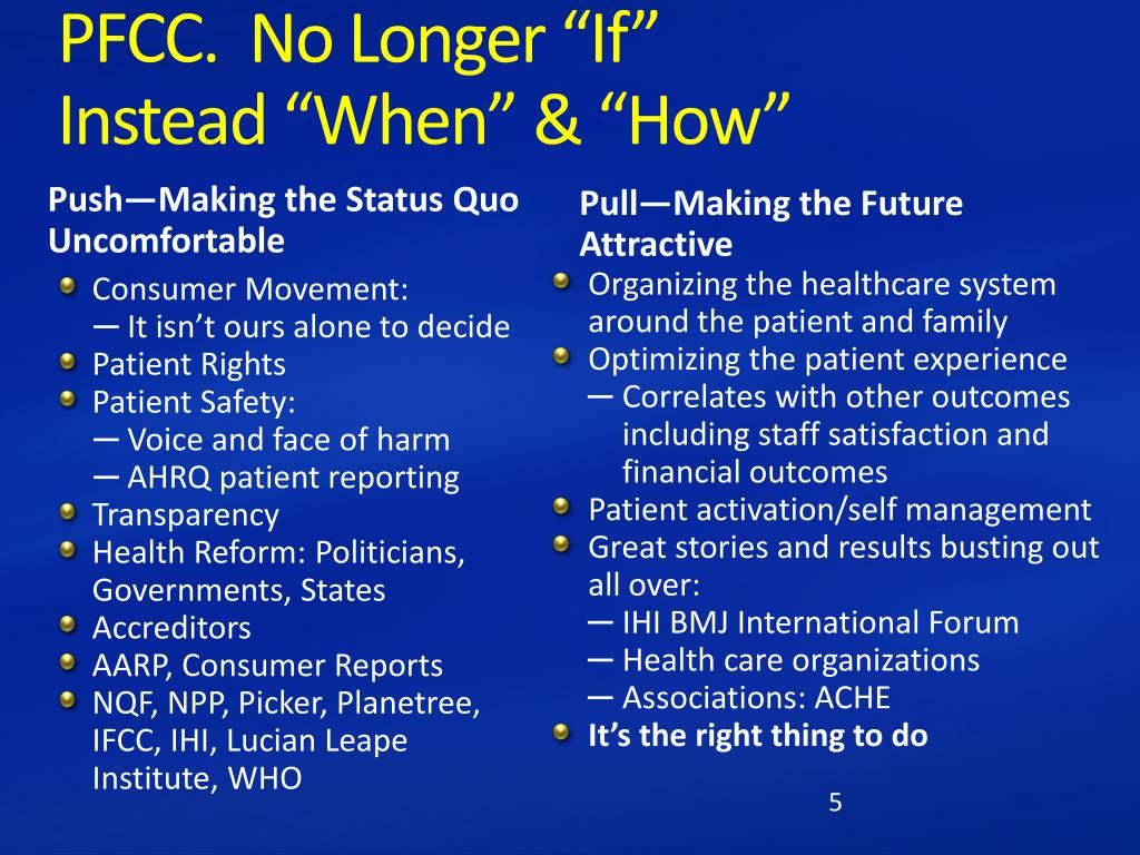 PPT - Eureka! Mounting Evidence on the Power of Patient & Family ...