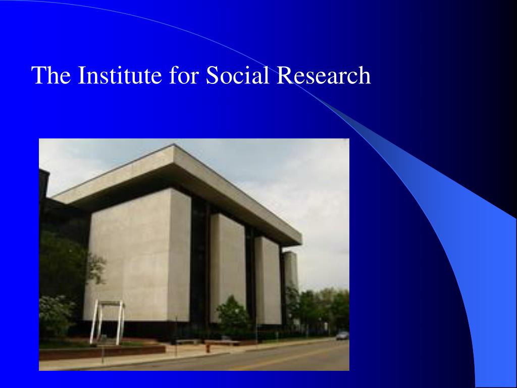 PPT - The University of Michigan's Institute for Social Research and ...