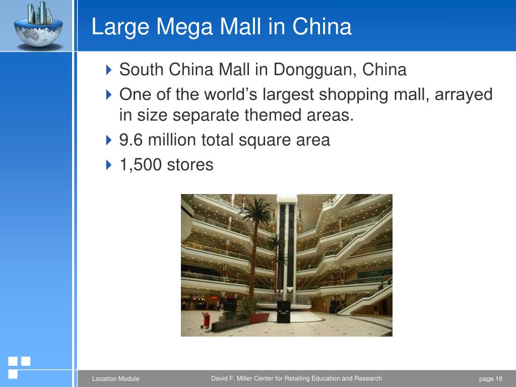 PPT - Locations in Chinese Retail Industry PowerPoint Presentation ...