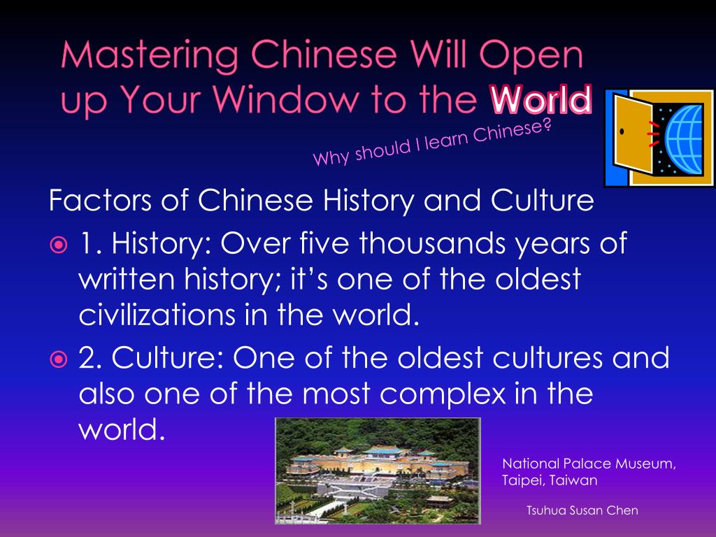 Ppt Why Should I Learn Chinese Powerpoint Presentation Free Download