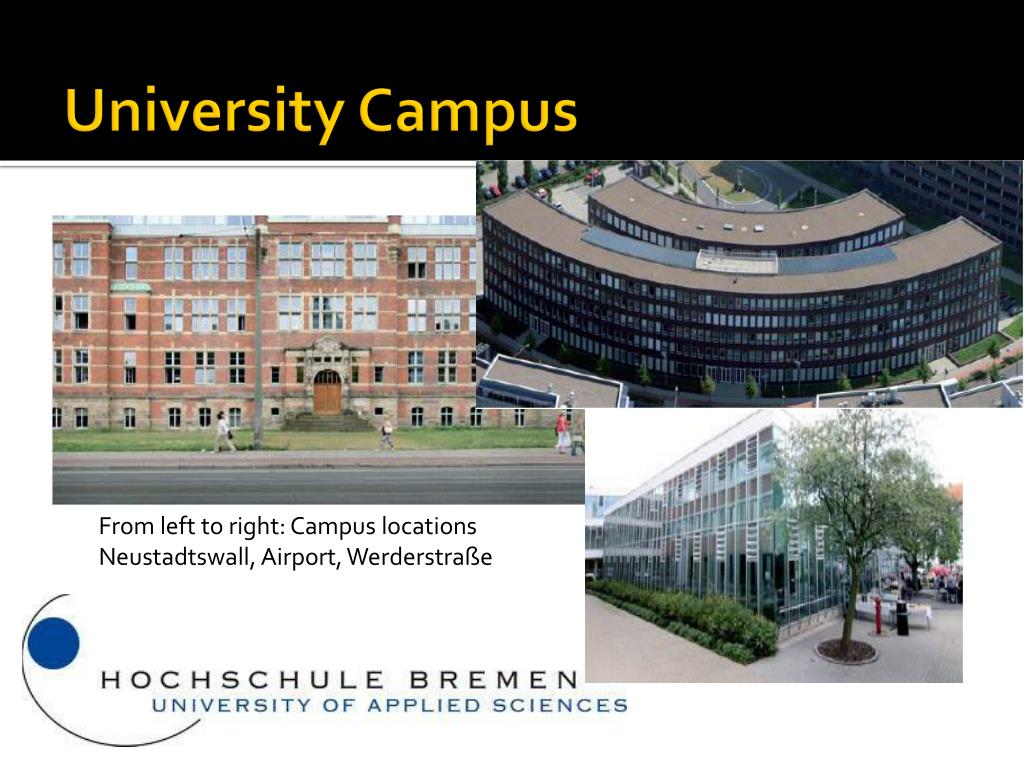 PPT - Presenting the HOCHSCHULE BREMEN UNIVERSITY OF APPLIED SCIENCES ...