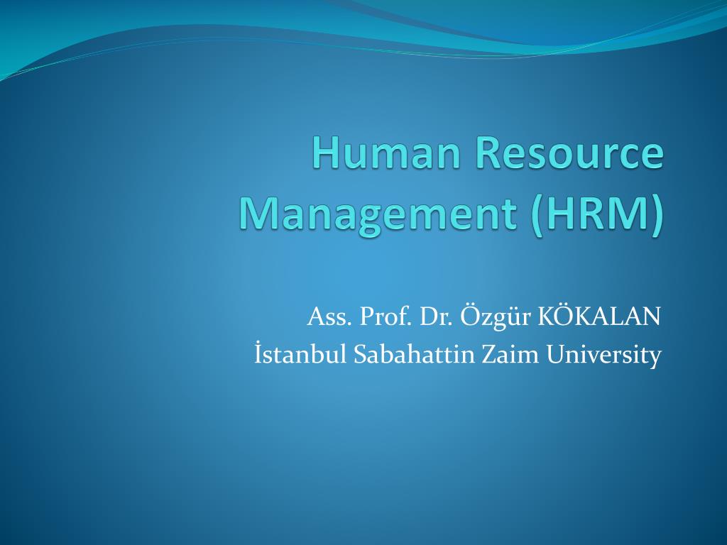 Ppt Human Resource Management Hrm Powerpoint Presentation Free