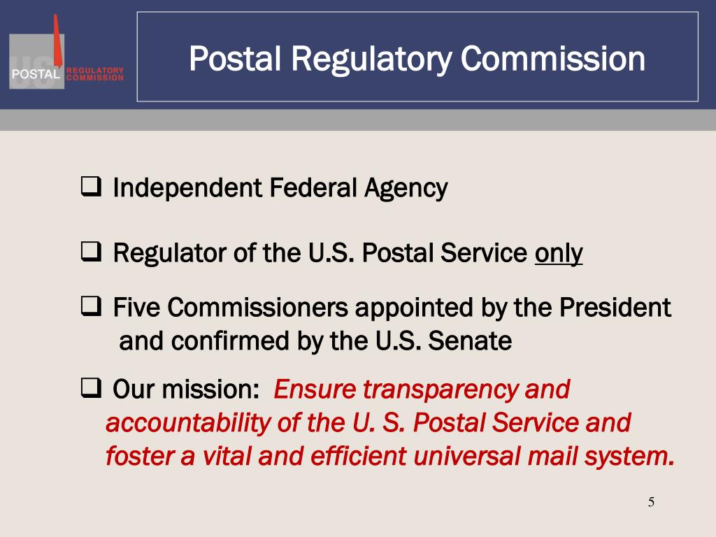 PPT - Postal Reform in the United States PowerPoint Presentation, free ...