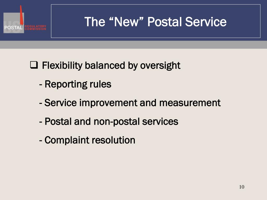 PPT - Postal Reform in the United States PowerPoint Presentation, free ...