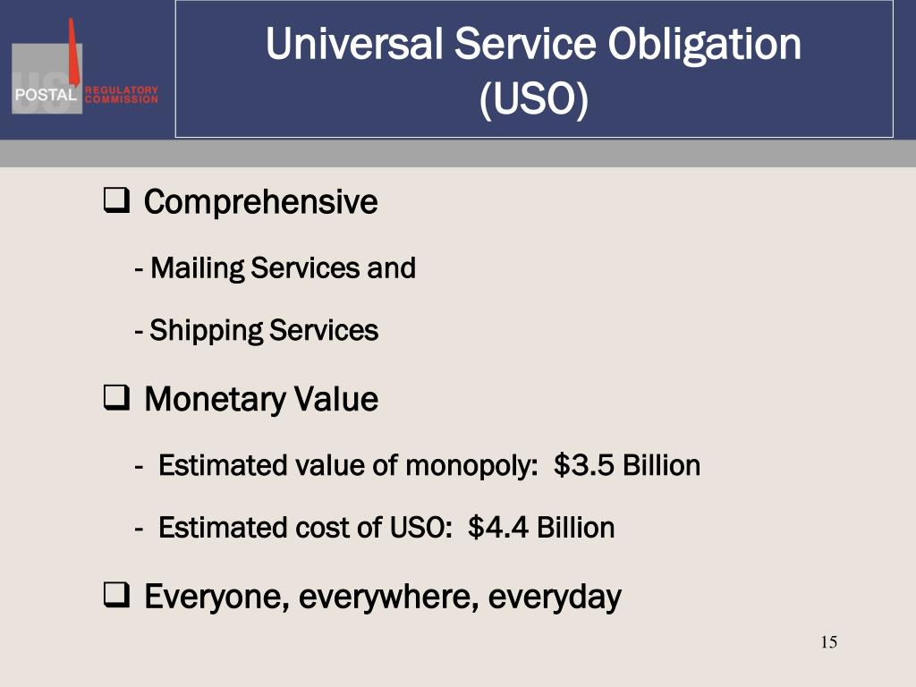 PPT - Postal Reform in the United States PowerPoint Presentation, free ...