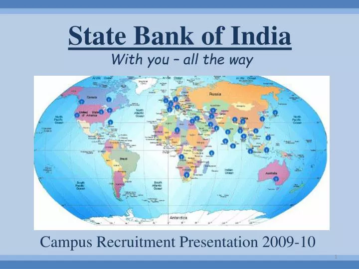 PPT - State Bank of India With you – all the way PowerPoint ...