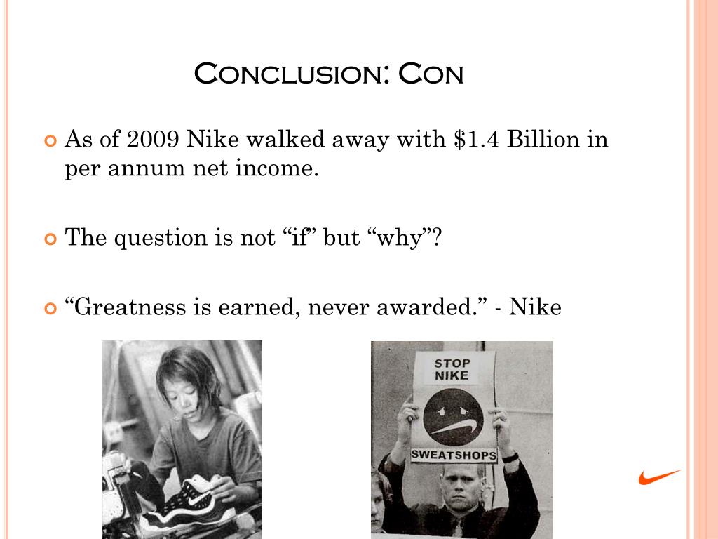 PPT - Nike: The Sweatshop Debate PowerPoint Presentation, free download ...