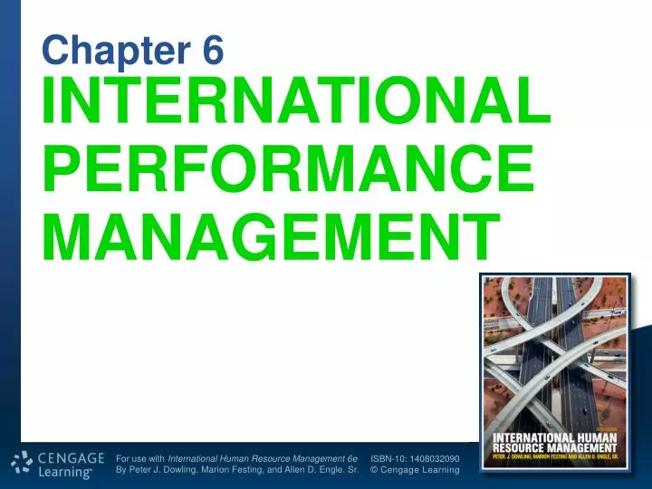 PPT - INTERNATIONAL PERFORMANCE MANAGEMENT PowerPoint Presentation ...
