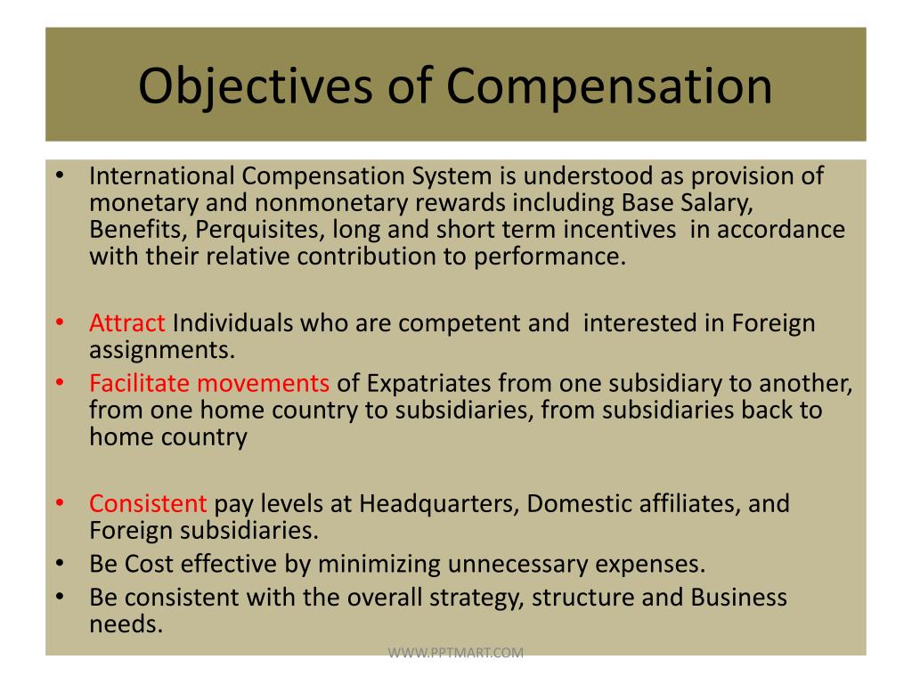 PPT - INTERNATIONAL COMPENSATION MANAGEMENT PowerPoint Presentation ... PPT - INTERNATIONAL COMPENSATION MANAGEMENT PowerPoint Presentation ...