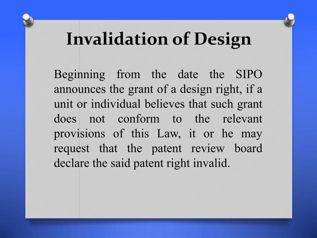 PPT - Protection of Registered Design in China PowerPoint Presentation ...