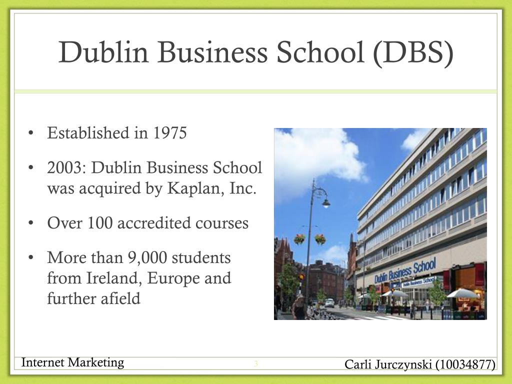 PPT - Dublin Business School VS. Griffith College Dublin PowerPoint ...