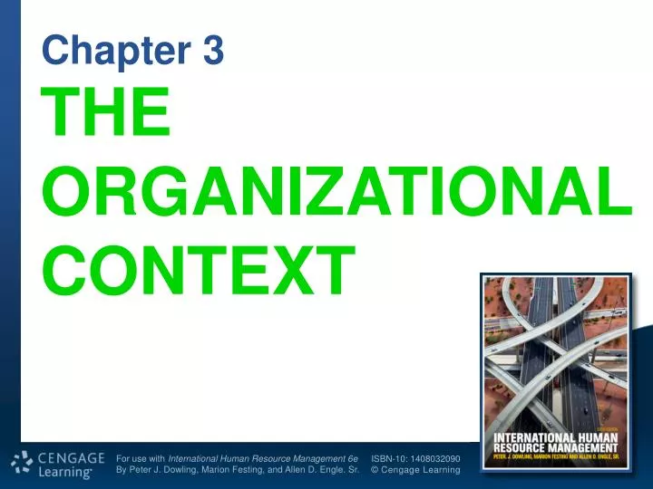 PPT - THE ORGANIZATIONAL CONTEXT PowerPoint Presentation, free download ...
