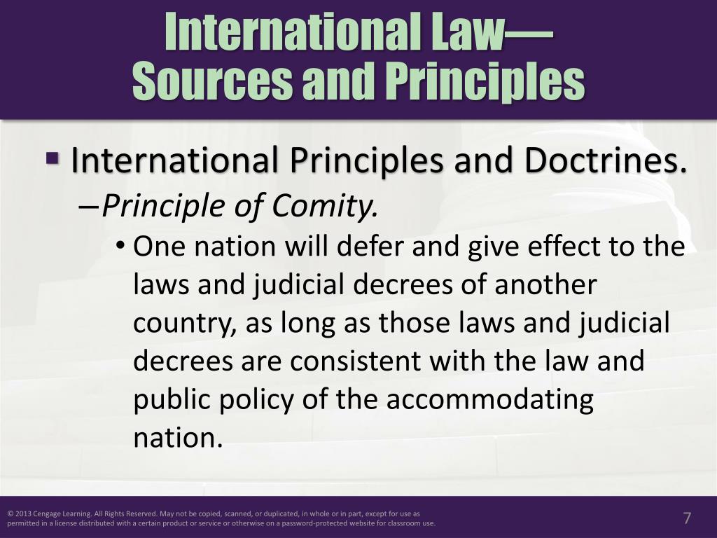 PPT - Chapter 31: International Law in a Global Economy PowerPoint ...