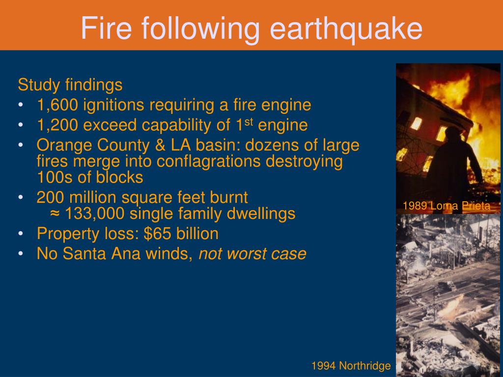 PPT - The ShakeOut Scenario What will a big San Andreas earthquake ...