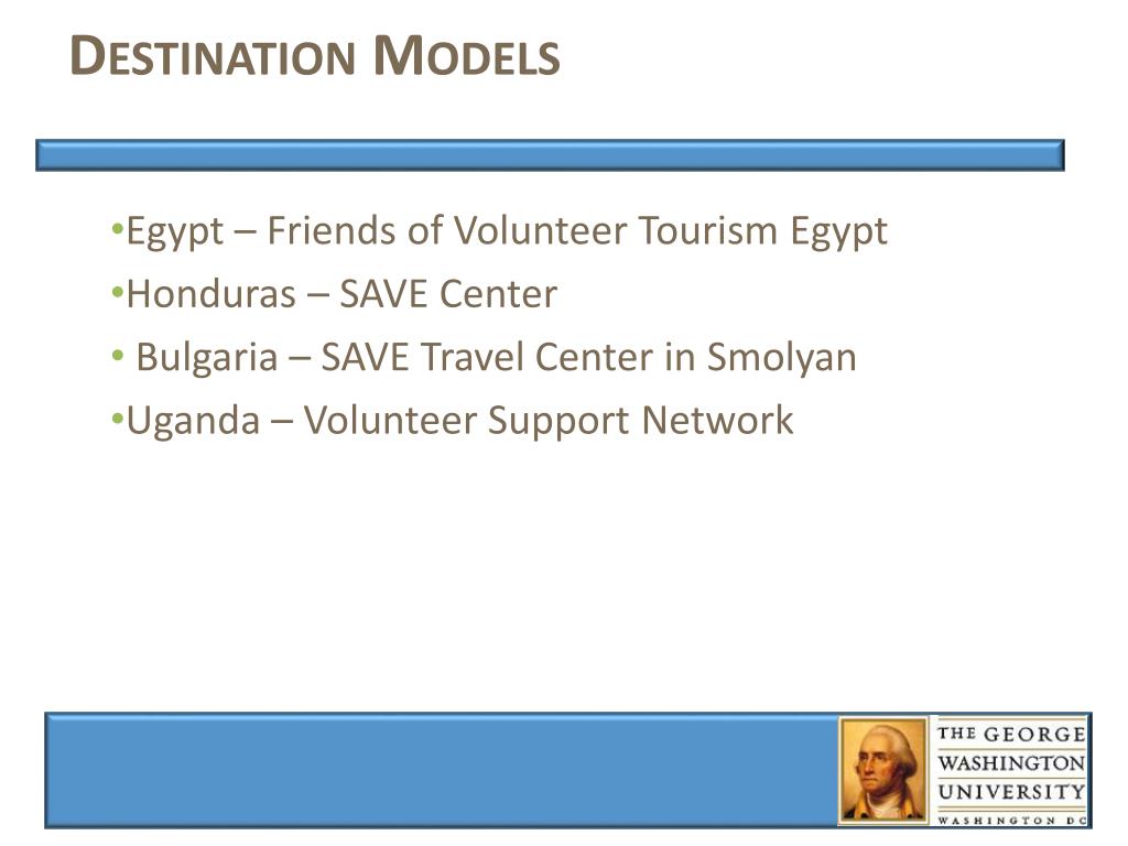 PPT - Volunteer Tourism, Economic Impacts & Host Communities: Can we do ...