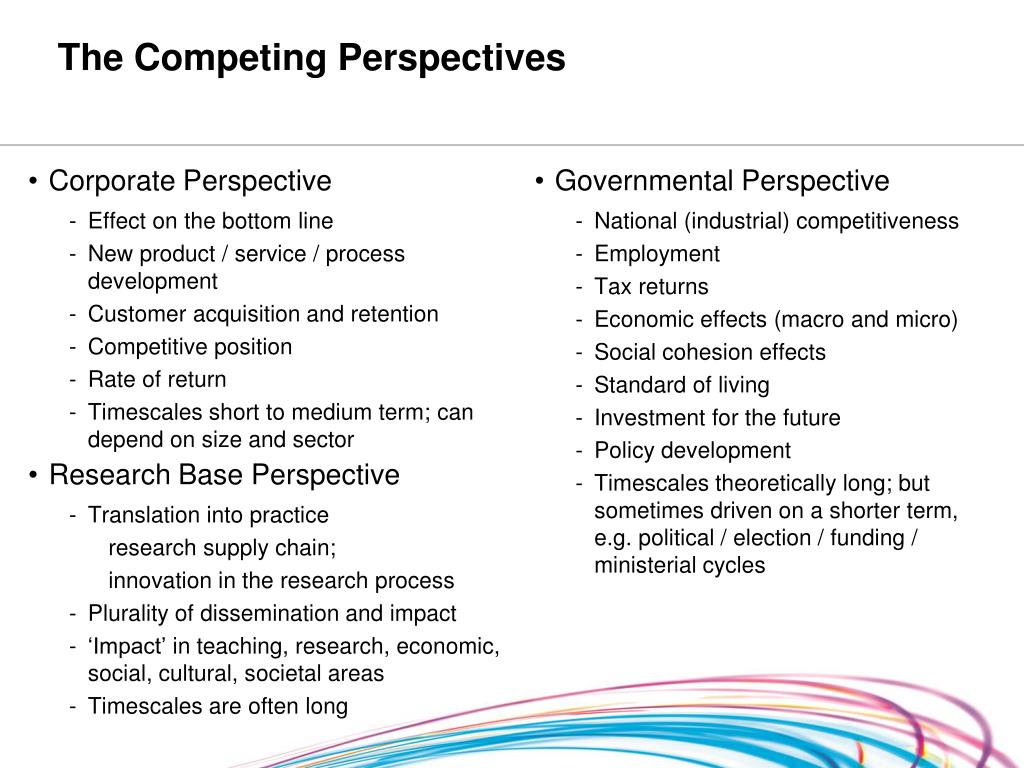 PPT - The Role of Research in National and International Economic ...